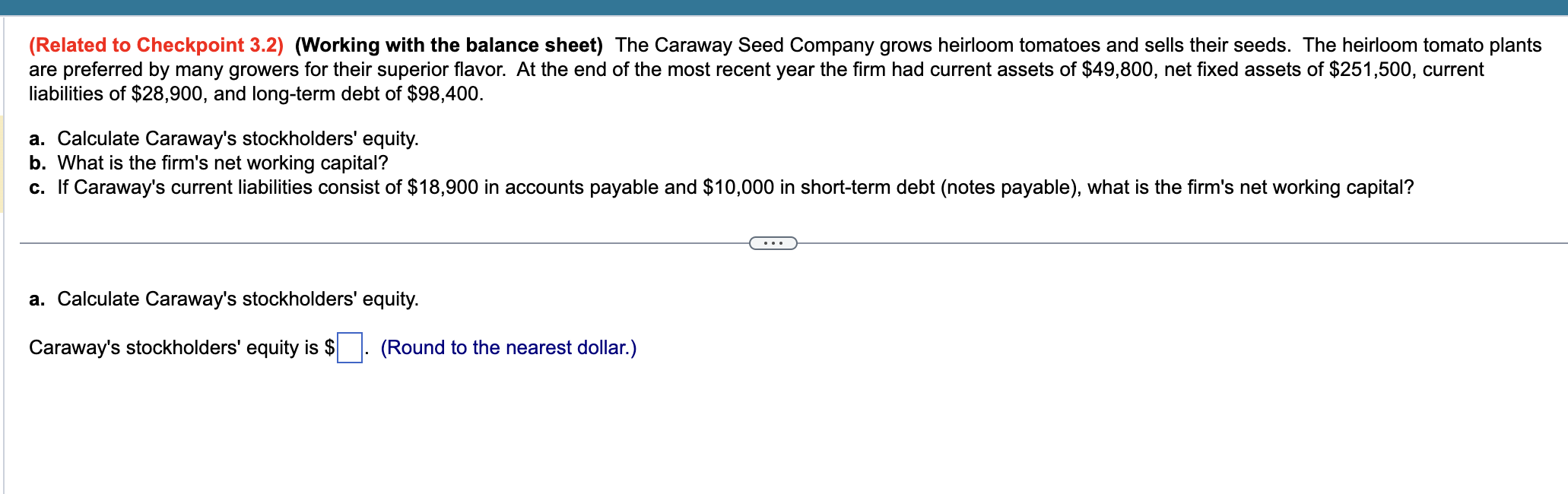 Solved Please answer A, ﻿B and C thank you!(Related to | Chegg.com