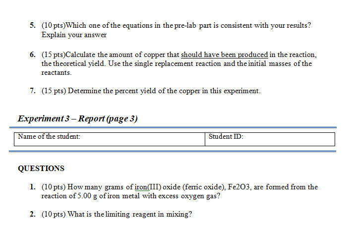 Solved PRELAB QUESTIONS (5 pts) Prelab question #1: Finish | Chegg.com Solved PRELAB QUESTIONS (5 pts) Prelab question #1: Finish | Chegg.com