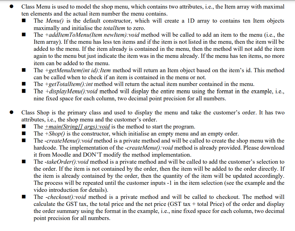 Solved OBJECTIVE To implement a java program to display the | Chegg.com