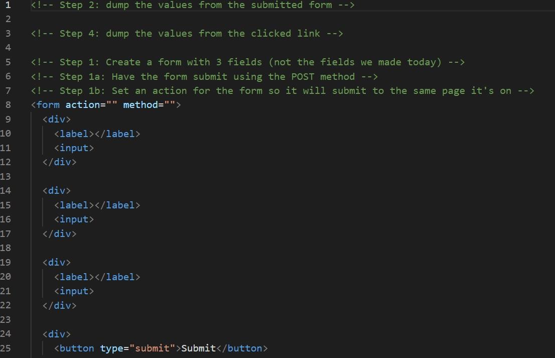 Solved Php Question Php 1 Create A Form With 3 Fields 2 9079