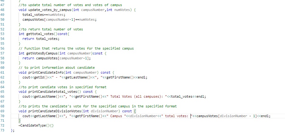 Solved For this part, you will need to complete the class | Chegg.com