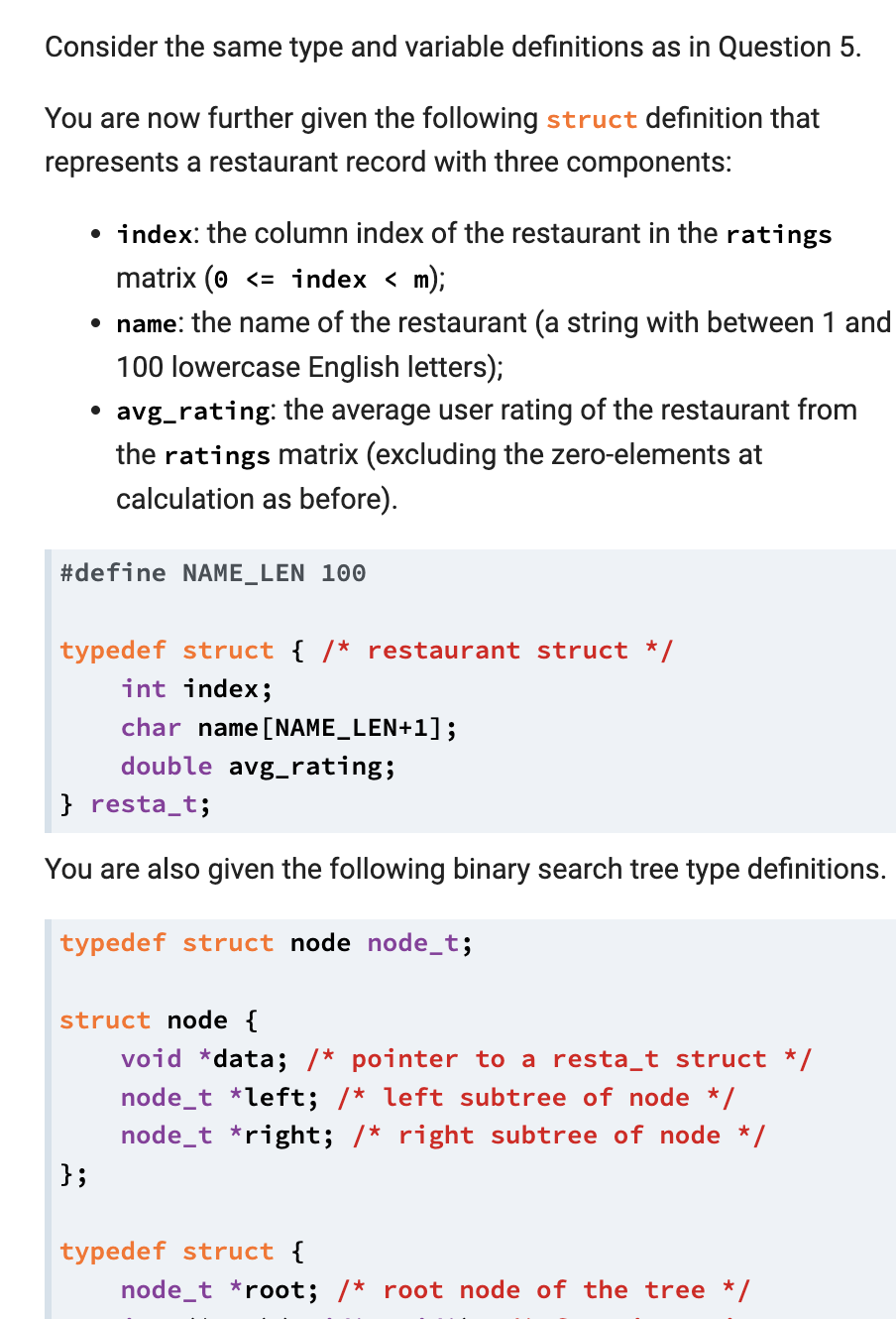 Consider the same type and variable definitions as in | Chegg.com