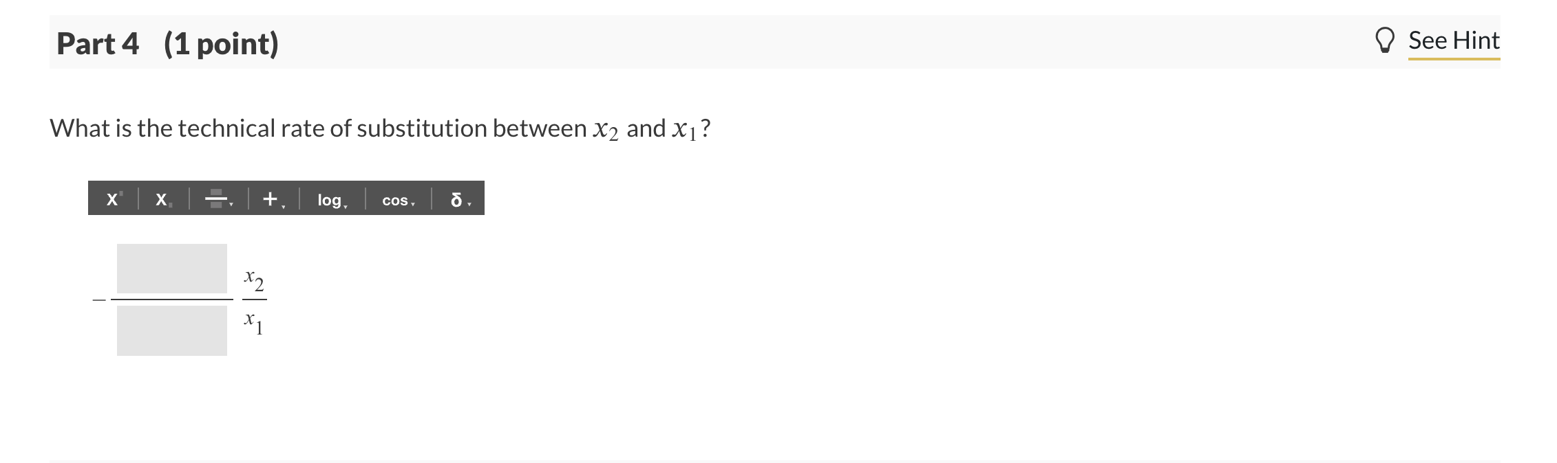 Solved 09 Question (5 points) Suppose a production function | Chegg.com