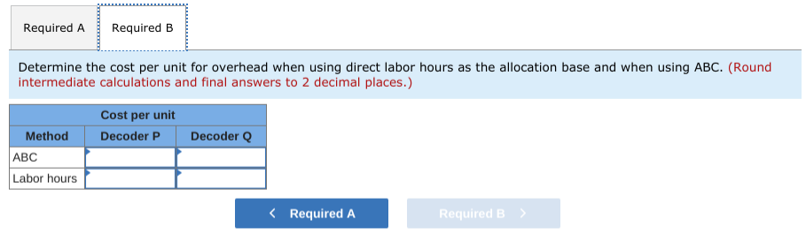 Solved Exercise 5-7A Comparing an ABC system with a | Chegg.com