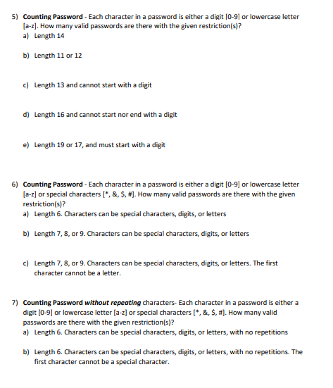 Solved 1) How many different two-letter words can you form | Chegg.com