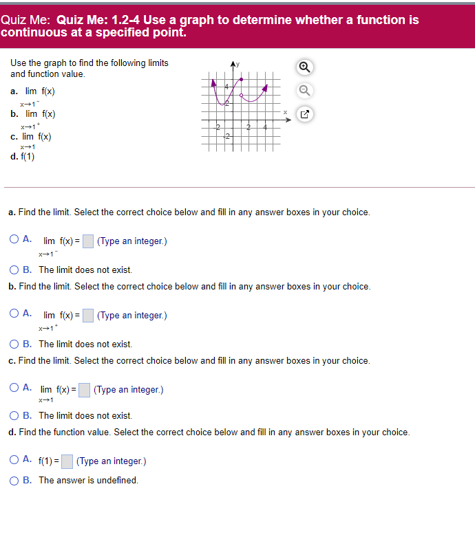 Solved Quiz Me: Quiz Me: 1.24 Use a graph to determine | Chegg.com