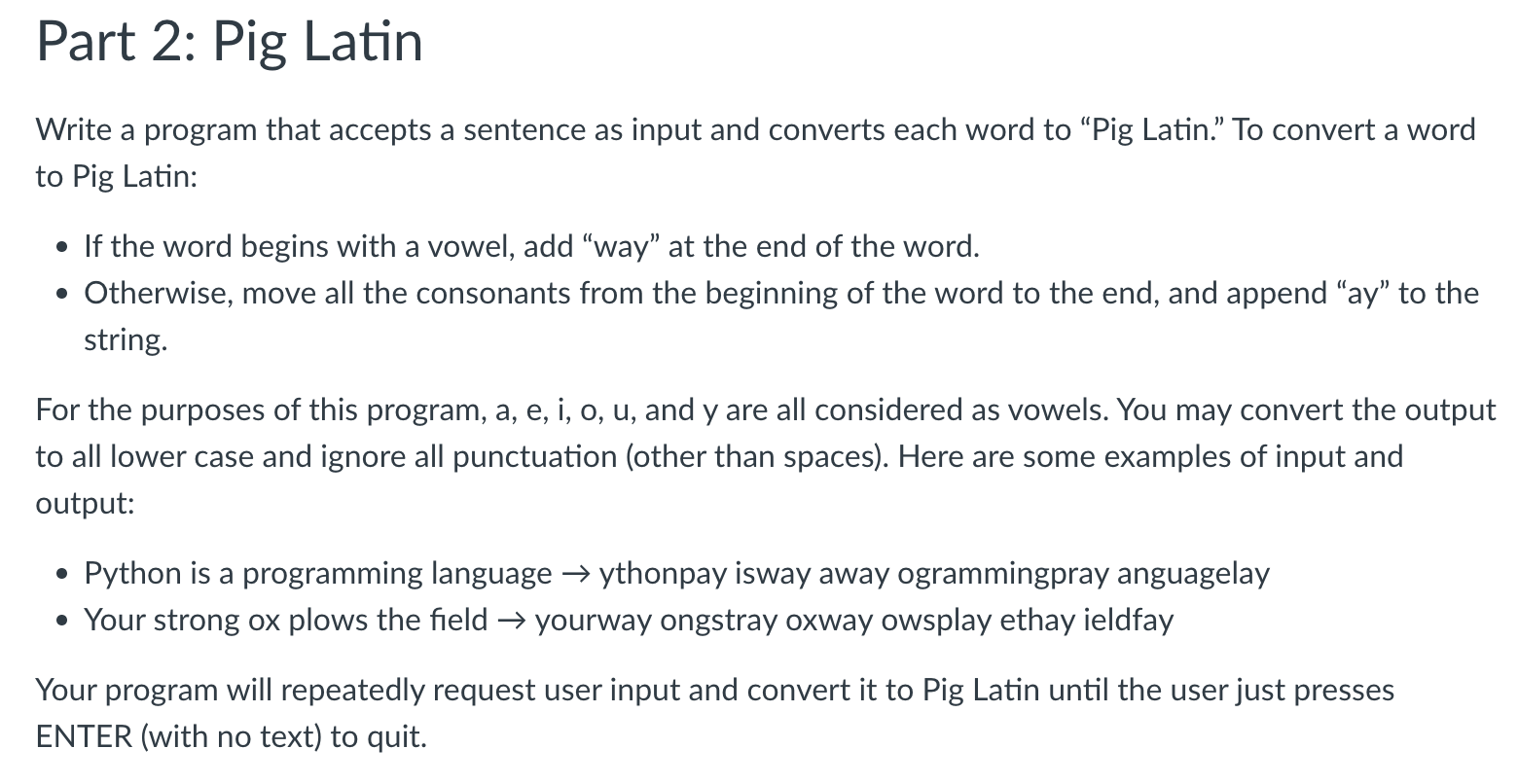 Solved Write A Program That Accepts A Sentence As Input And