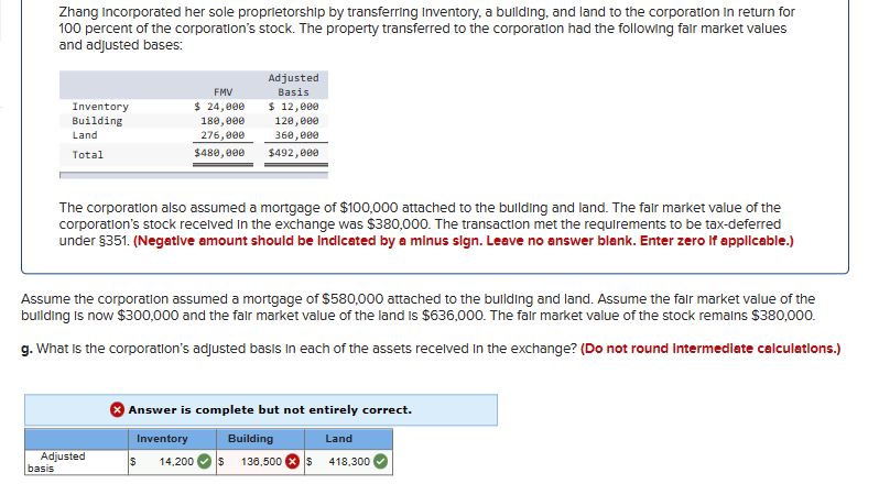 Solved hello I need help with the building calculation, I | Chegg.com