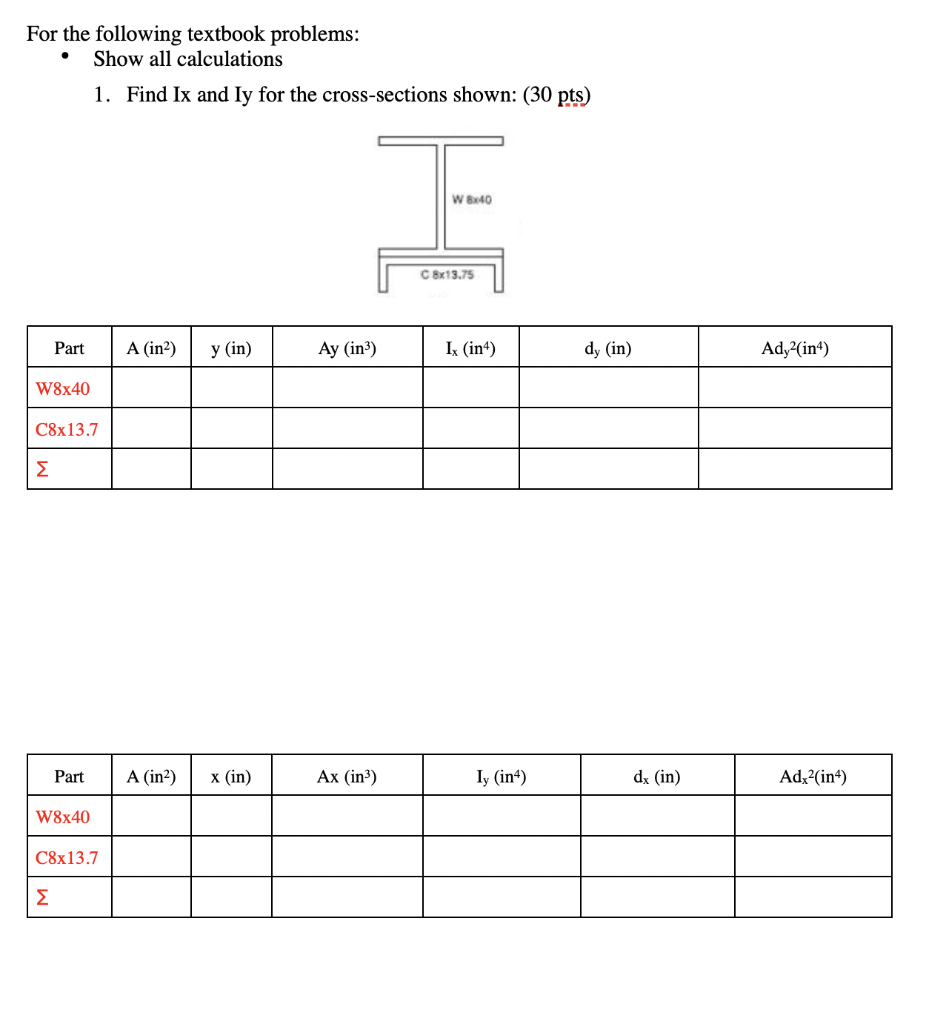 Solved . For the following textbook problems: Show all | Chegg.com