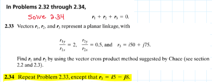 Solved Solve 2.34r1+r2+r3=0. 2.33 Vectors r1,r2, and r3 | Chegg.com