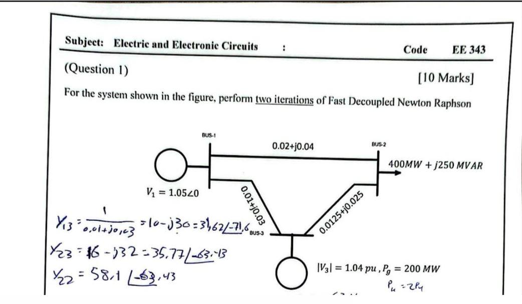 Solved For the system shown in the figure, perform two | Chegg.com