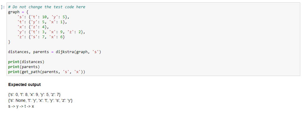 Solved subject is algorithms The code is in python 3 Please | Chegg.com
