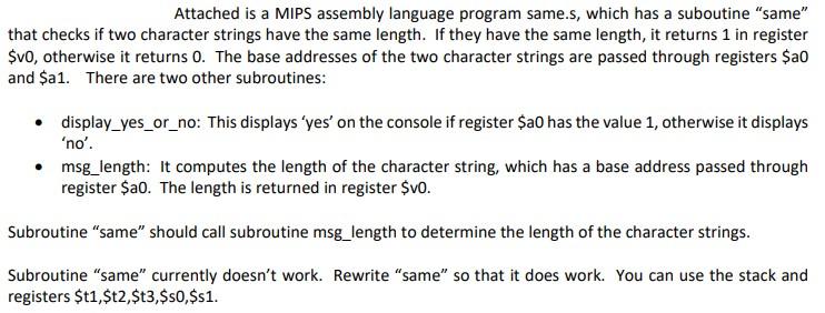 Solved .data MSG1: .asciiz "civic" MSG2: .asciiz | Chegg.com