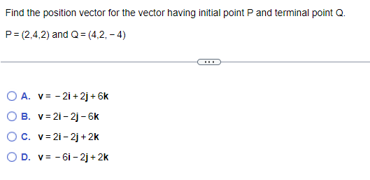 Solved Find the position vector for the vector having | Chegg.com