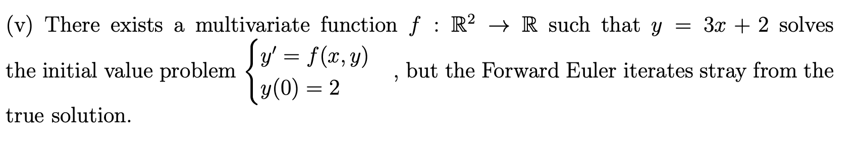 Solved True/false. Give a brief explanation/counterexample | Chegg.com