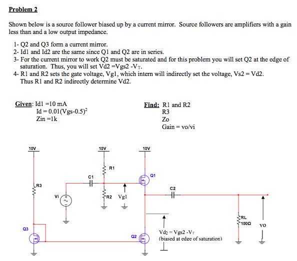 Source follower low output impedance amplifier