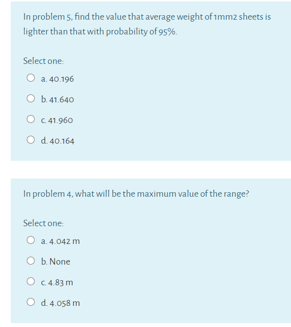 Solved Problem 1: You are in charge of importing the parts | Chegg.com