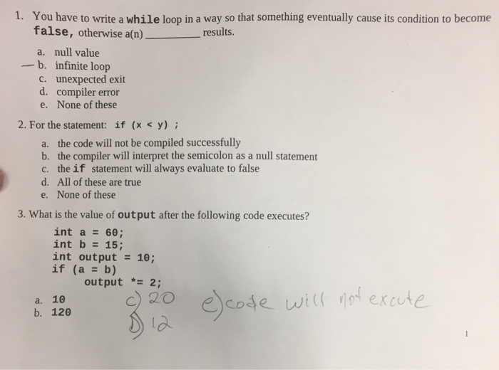 Solved 1. You have to write a while loop in a way so that | Chegg.com