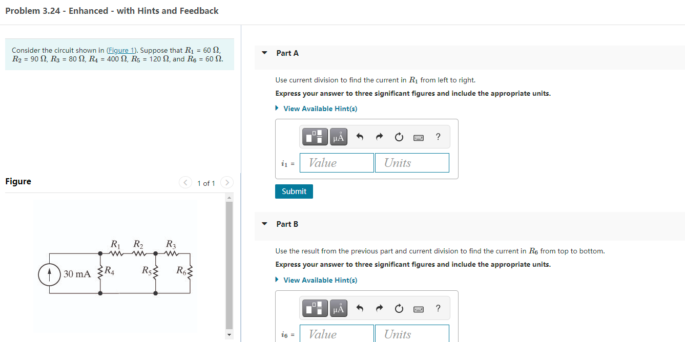 Solved Problem 3.24 - Enhanced - with Hints and Feedback | Chegg.com