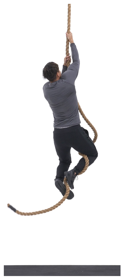 Solved A rope that is old is nearing the end of it's | Chegg.com