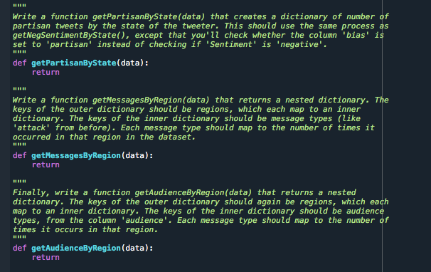 Solved Project: Tweet Analytics CS Focus: Data Analysis / | Chegg.com
