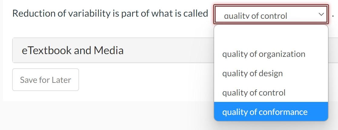 Solved Reduction of variability is part of what is called | Chegg.com