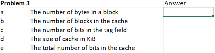 Solved 3. Cache organization. Consider a direct-mapped | Chegg.com