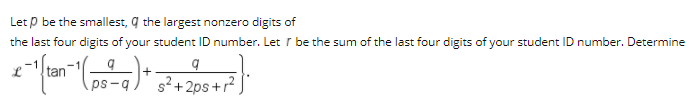 Solved Let p be the smallest, the largest nonzero digits of | Chegg.com
