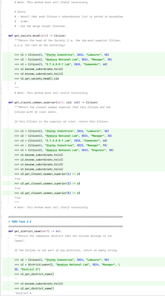 Solved def merge(lst1: list, ist2: list) -> list: "Return a | Chegg.com