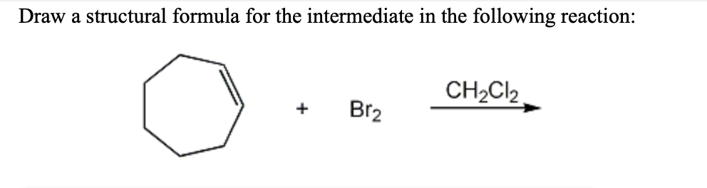 Solved Draw a structural formula for the major organic | Chegg.com