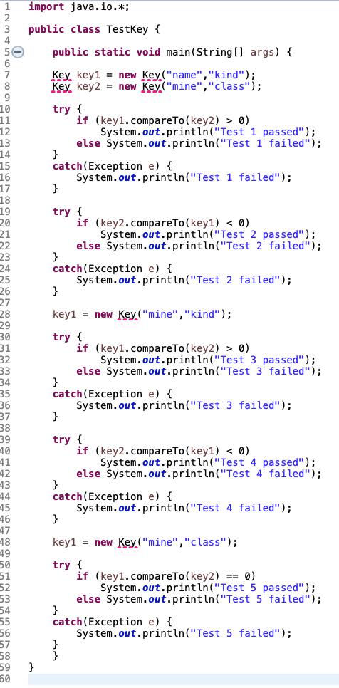 Solved For this assignment you need to implement an ordered | Chegg.com