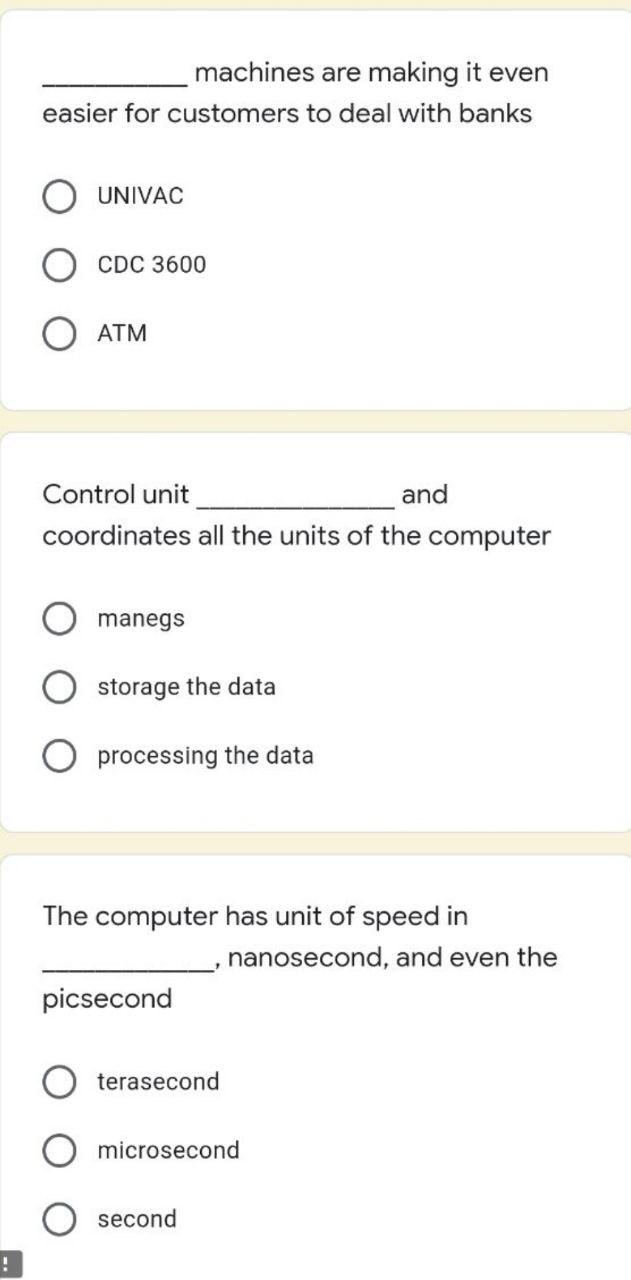 Solved machines are making it even easier for customers to | Chegg.com