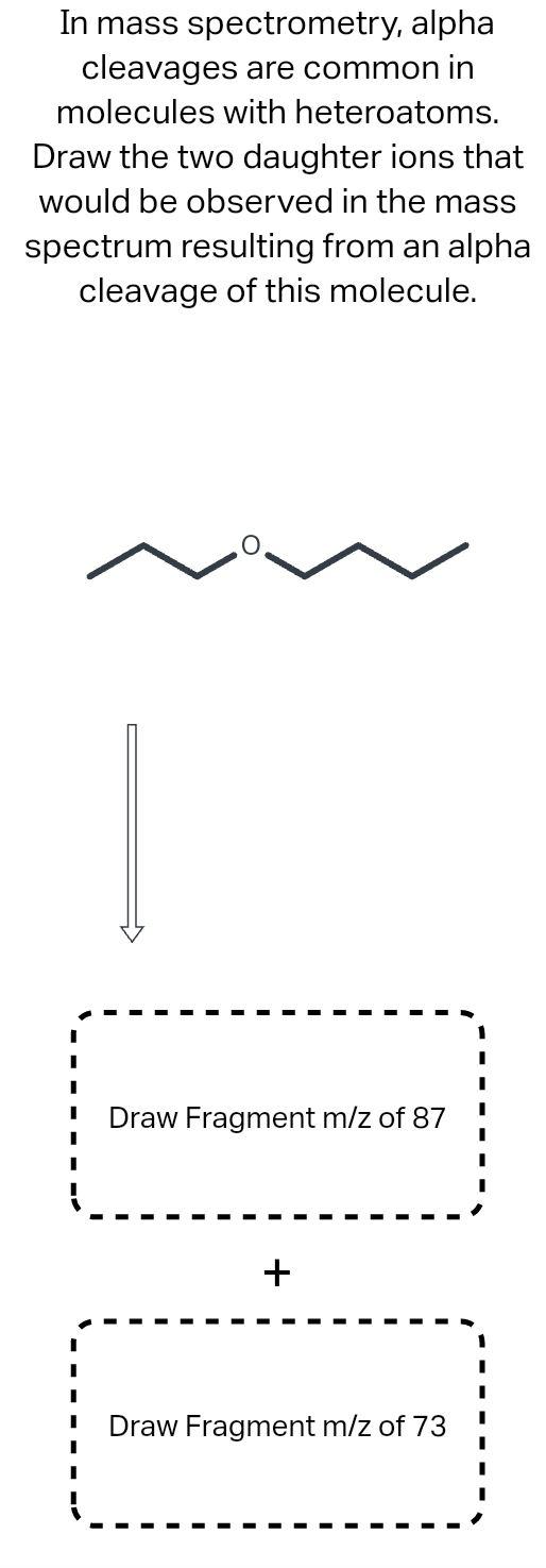 Solved In mass spectrometry, McLafferty Rearrangements are | Chegg.com