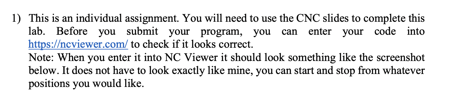 Solved = NC Viewer v1.1.3 Sample C GCode File e Digital Read | Chegg.com