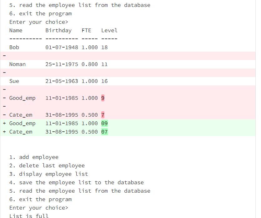 Solved Enter name>Enter birthday: day>Enter birthday: | Chegg.com