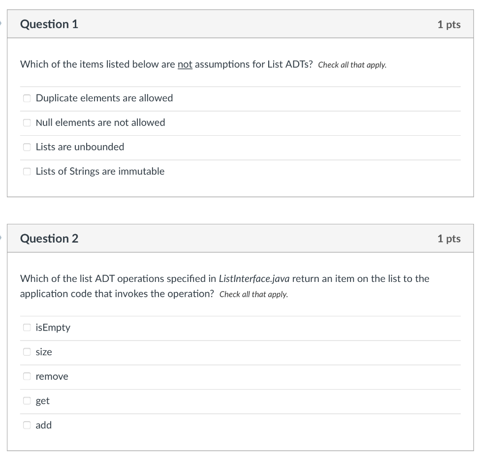 Solved Which of the items listed below are not assumptions | Chegg.com