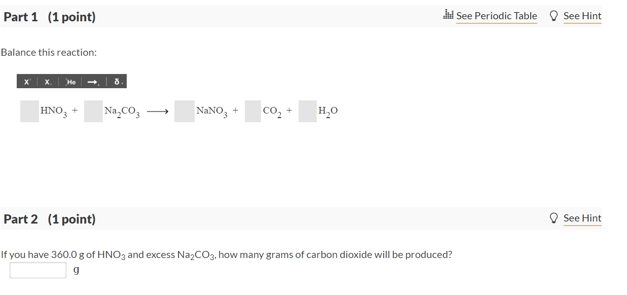 Na2co3 Hno3 Nano3 Co2 H2o Chemical Reaction And