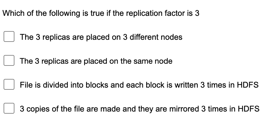 Solved Which of the following is true if the replication | Chegg.com