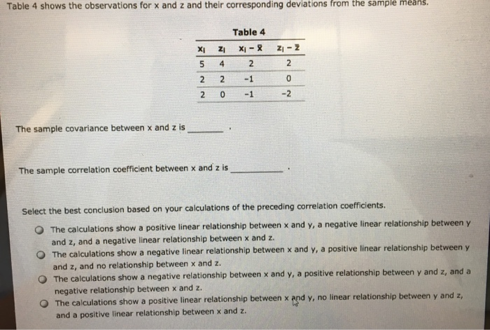 Solved Consider A Data Set Consisting Of Observations For