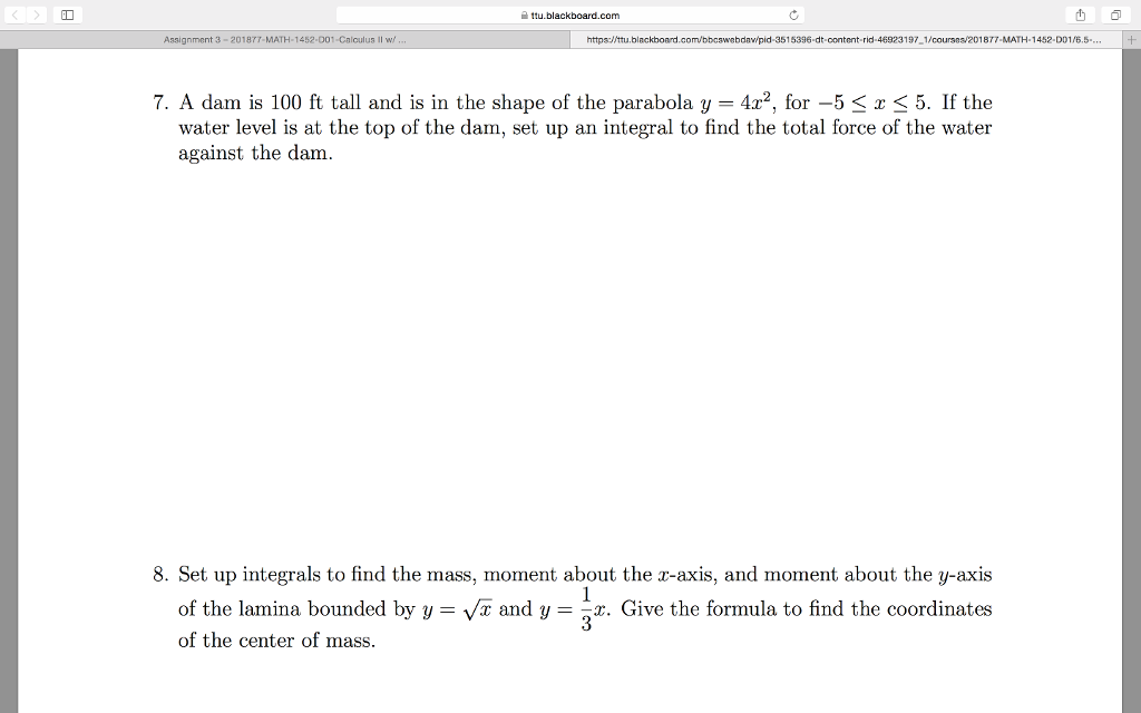 Calculus Archive | June 15 2018 | Chegg.com
