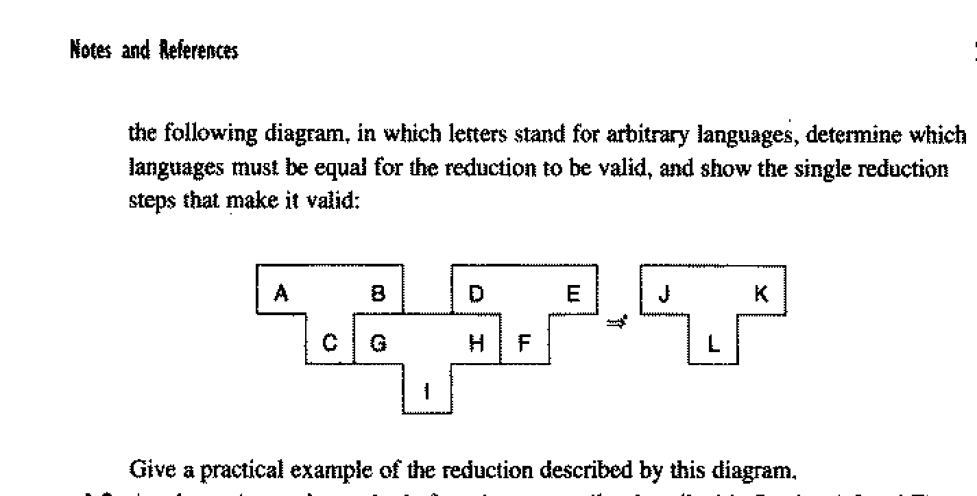 Solved We have used an arrow => to indicate the reduction of | Chegg.com