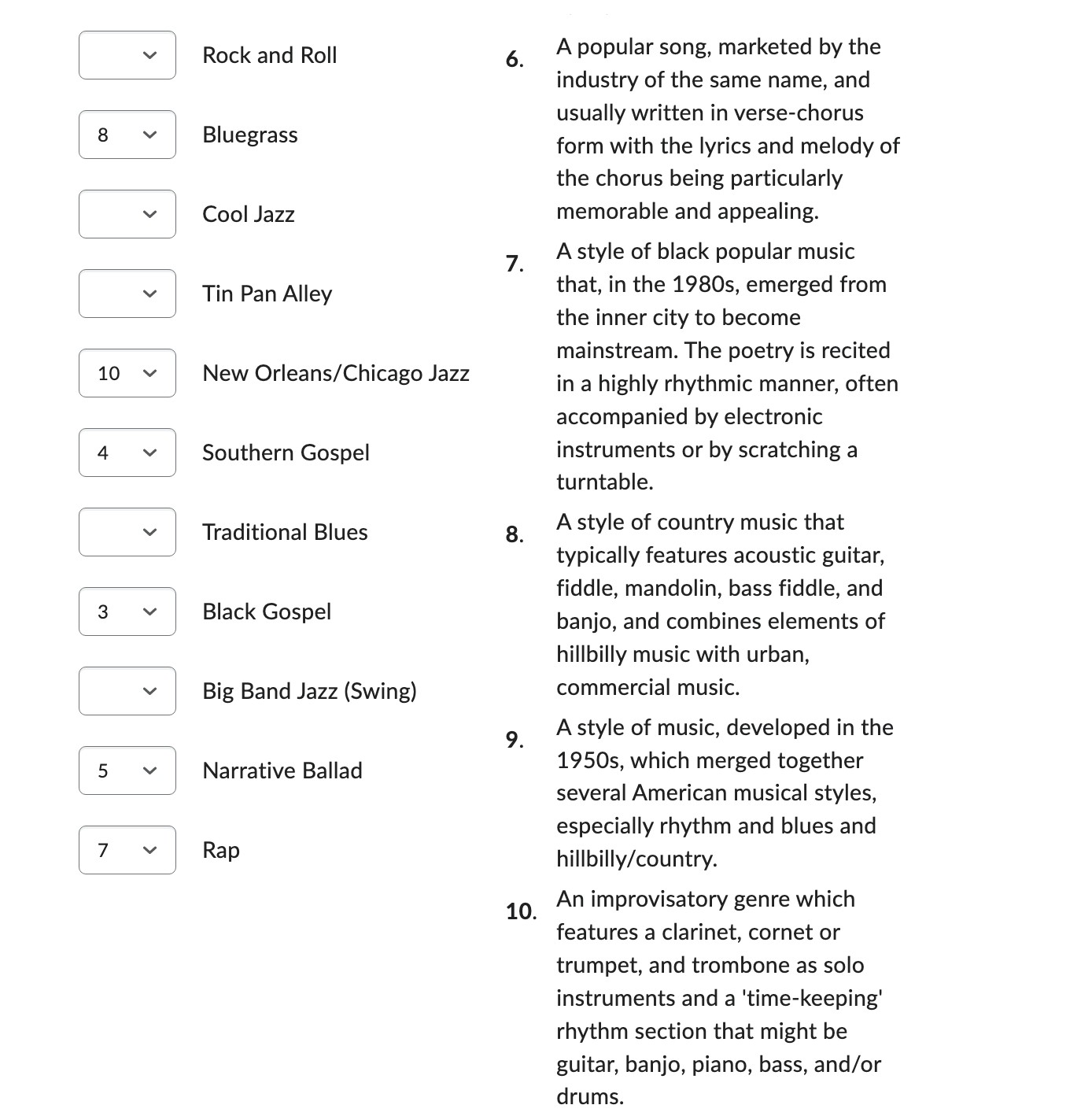 1. The most common form is [ a a b b ] and the | Chegg.com