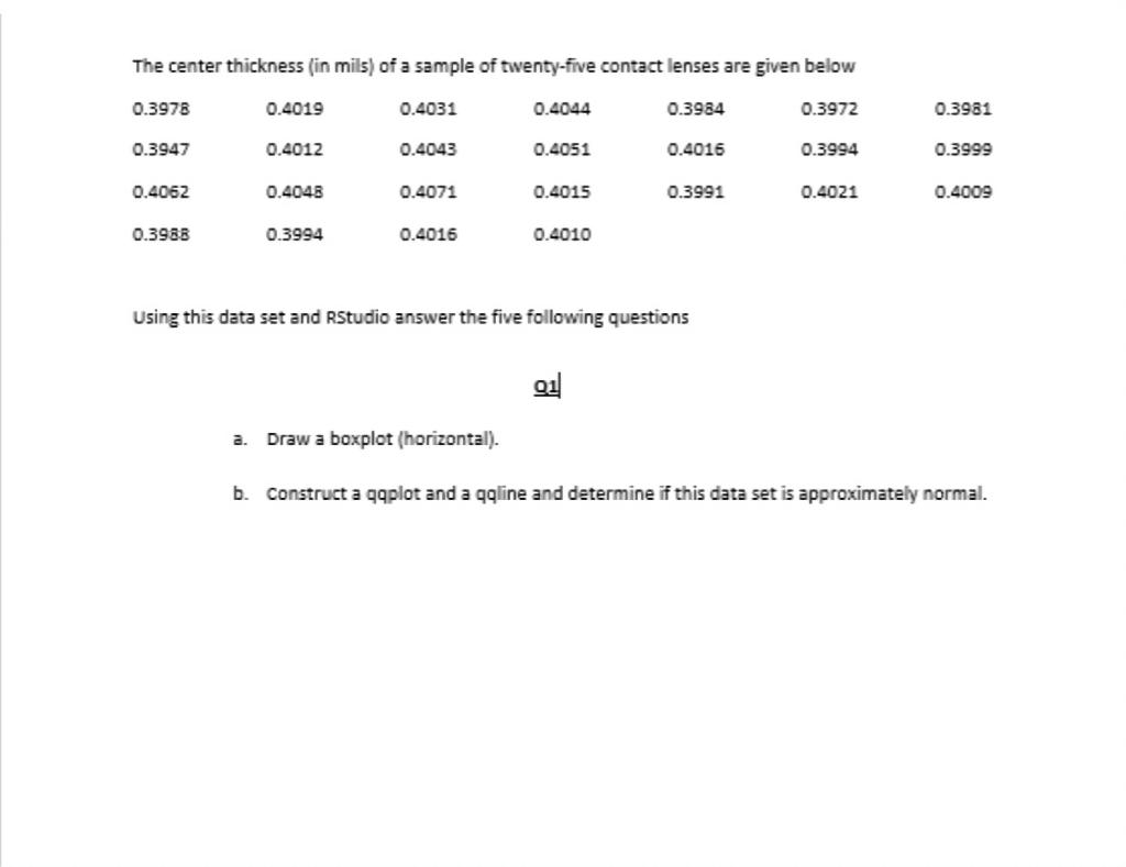 [Solved]: Can you solve this in rstudios for me The cente