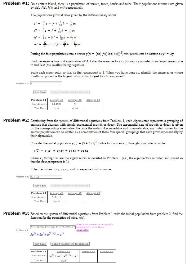 Solved Problem \# 1: On a certain island, there is a | Chegg.com