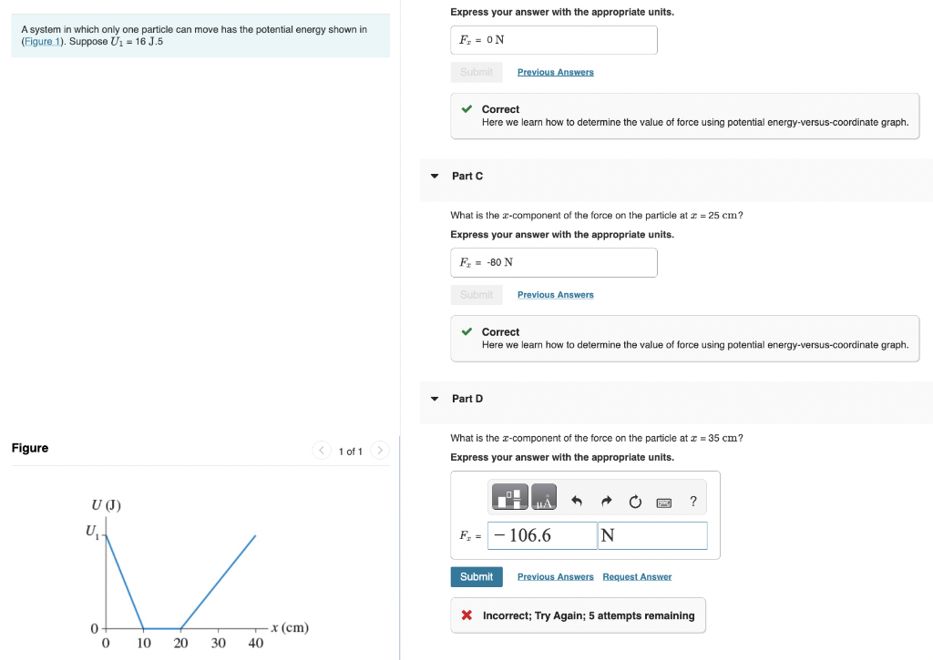Solved Express your answer with the appropriate units. A | Chegg.com