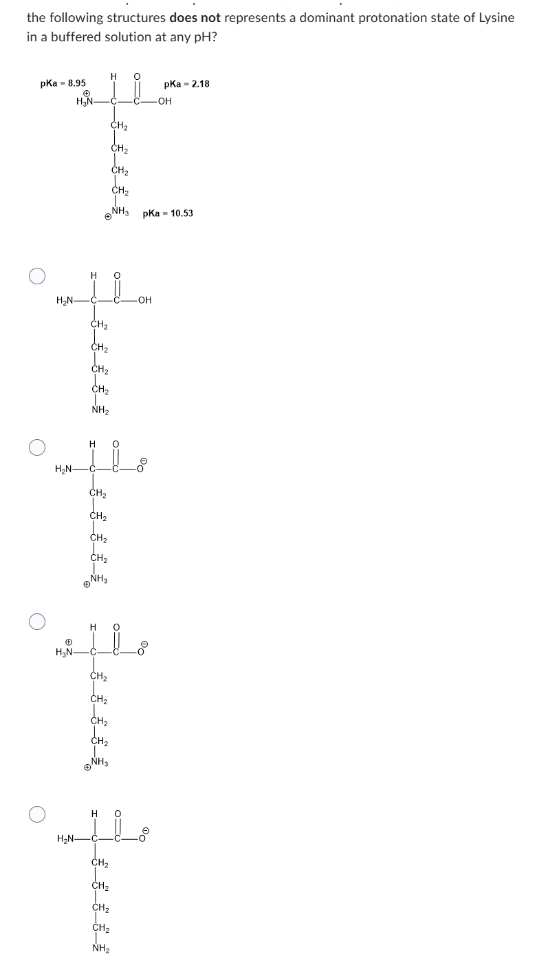 the following structures does not represents a | Chegg.com