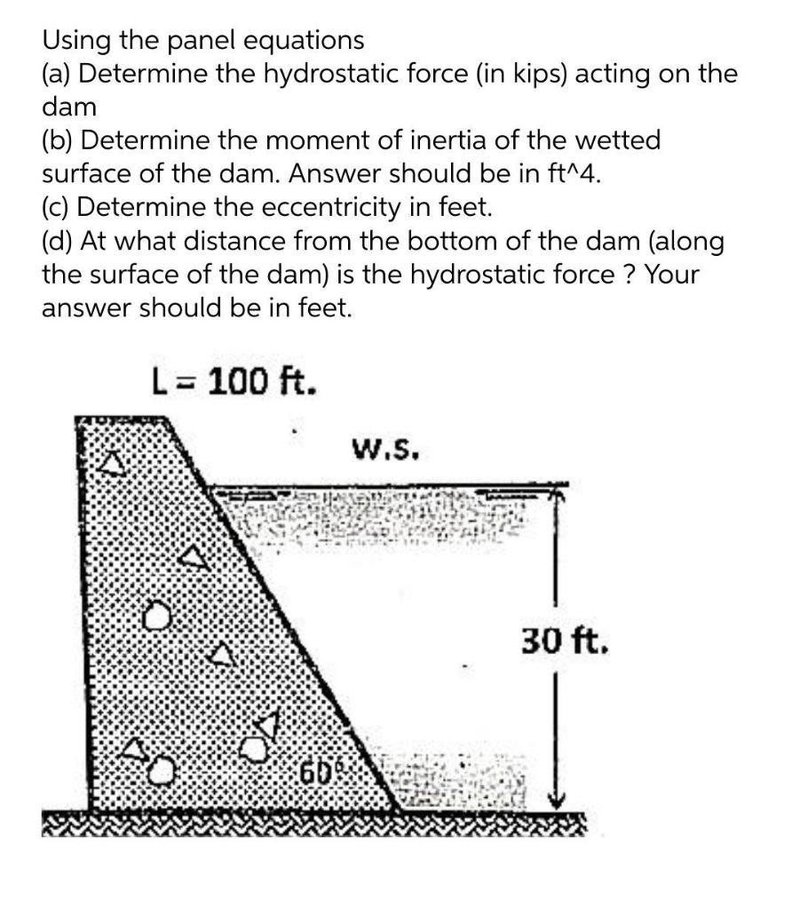 Solved Using the panel equations (a) Determine the | Chegg.com