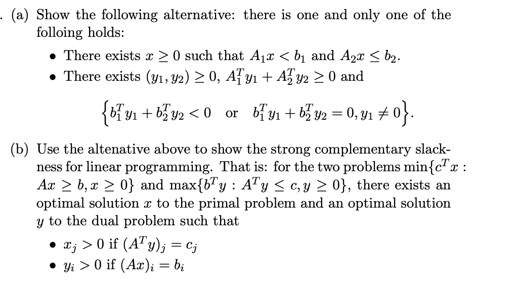 Solved How do I do both (a) and (b) of the question? | Chegg.com