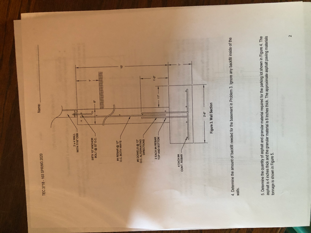 Solved TEC 3718 - 103 SPRING 2020 Name: Homework 2 (Class | Chegg.com