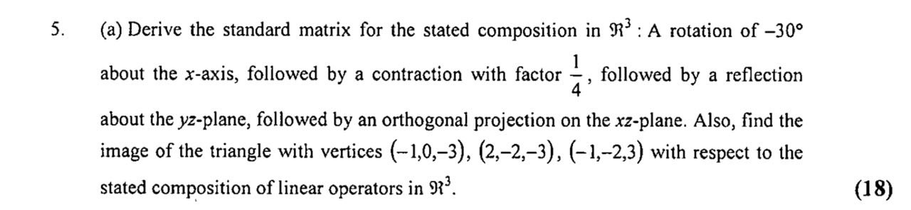 Solved B Write Down The Symmetric Matrix A Corresponding 6134